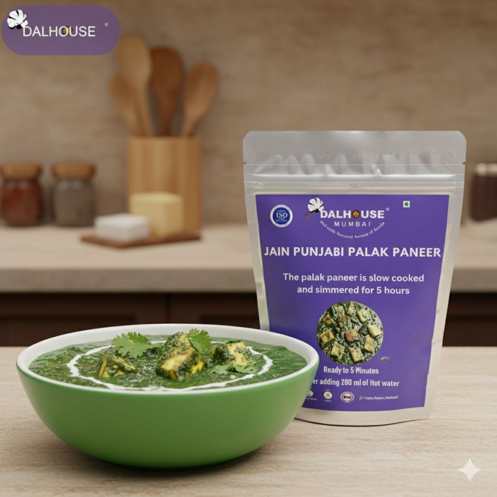 JAIN PALAK PANEER (without paneer) – Dalhouse